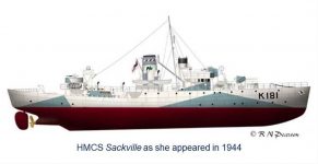 HMCS Sackville (K181) – Life Peripatetic